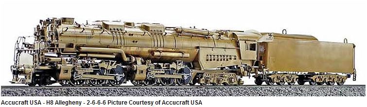 H8 Allegheny 2-6-6-6 - Argyle Loco Works